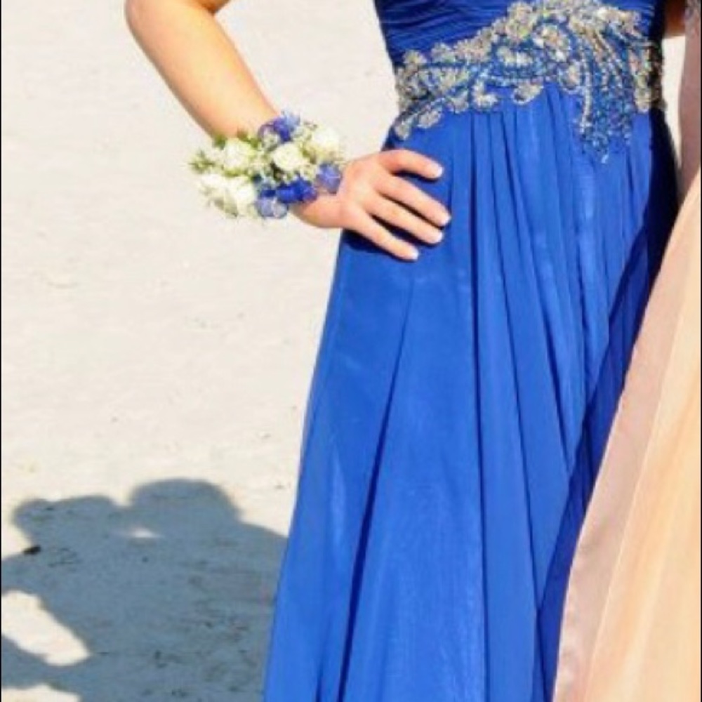 Cobalt Blue Prom Dress - Gem